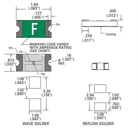 Atsistatantis saugiklis MINISMDC050 0.5A 24V UAB Omedita