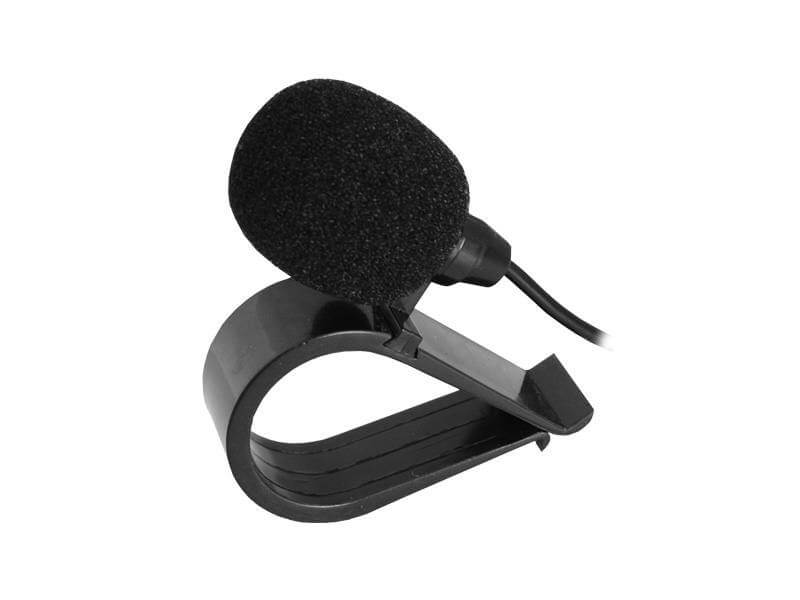 Prisegamas mini mikrofonas su laikikliu laisvų rankų įrangai 3.5mm ...
