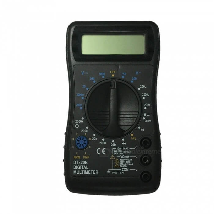 Multimetras skaitmeninis DT820B