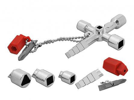 El.Skydų,techninių spintų universalus raktas UAB Omedita