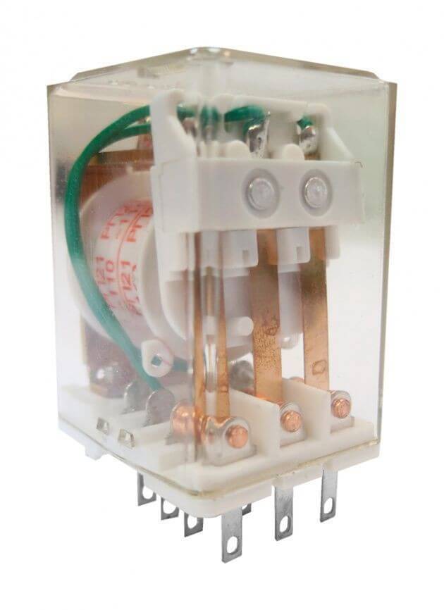Relė RP21-003-UXL4 (110VAC 5A/240VAC 3U) Rusija UAB Omedita