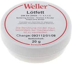 Litavimo pasta LF25 WELLER 20gr. UAB Omedita