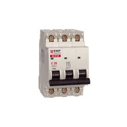 Automatinis jungiklis BA47-63 C 10A trijų fazių EKF UAB Omedita
