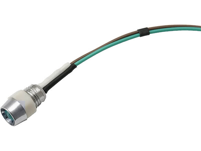 LED signalinė lemputė 12V Ø5mm mirksinti mėlynai (diodas 5mm) UAB Omedita