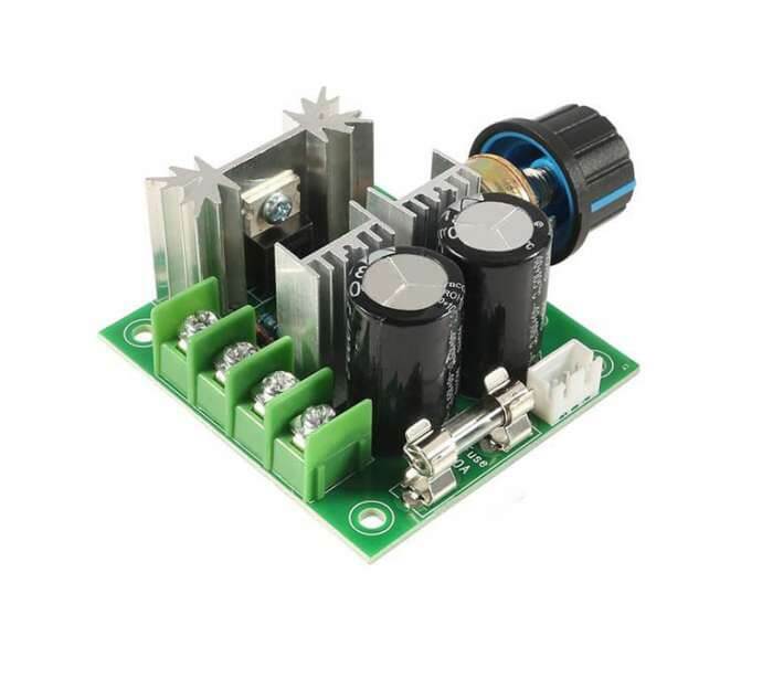 PWM nuolatinė įtampos DC 12-40V variklio greičio reguliatorius , 10A , 400W