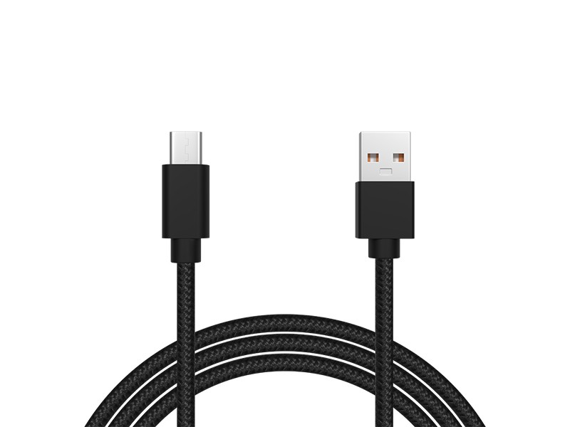 Laidas USB2.0 A -USB C type-C kištukai 1,0m pintas UAB Omedita