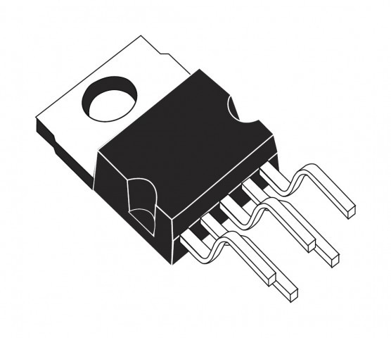 Mikroschema (stabilizatorius ) L200CV U-Reg 2.8-36V 2A steh TO220-5 UAB ...