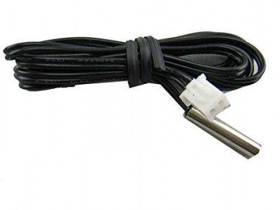 Termistorius NTC10K 10Kom 1m Laidas Atsparus Vandeniui