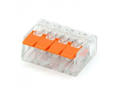 Universali laidų jungtis COMPACT 4x0.14-4mm 450V 32A 221-414 UAB Omedita