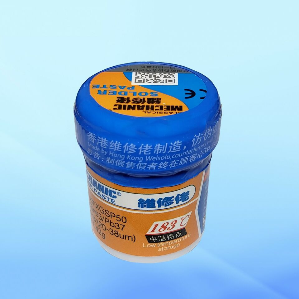 XG-50 litavimo pasta 35gr.su fliusu Mechanic Sn63Pb37 , 183℃ (tik ...