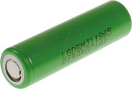 Akumuliatorius 18650 3400mAh, 10A Li-Ion 3.7V ,18.3x69,1mm