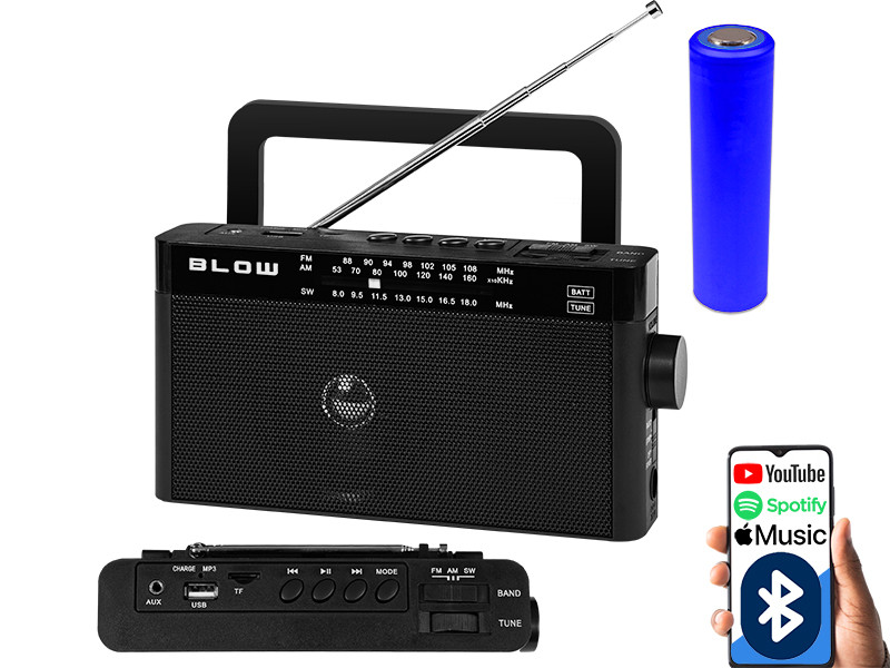 copy of Radio imtuvas AM/FM ,Bluetooth grotuvas RA6 maitinimas AC230V ...