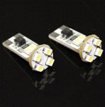 Lempa auto LED CB 12V T10 3528 8SMD /balta/ UAB Omedita