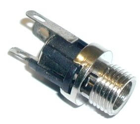 Maitinimo lizdas DC 2.1/5.5mm korpusinis UAB Omedita