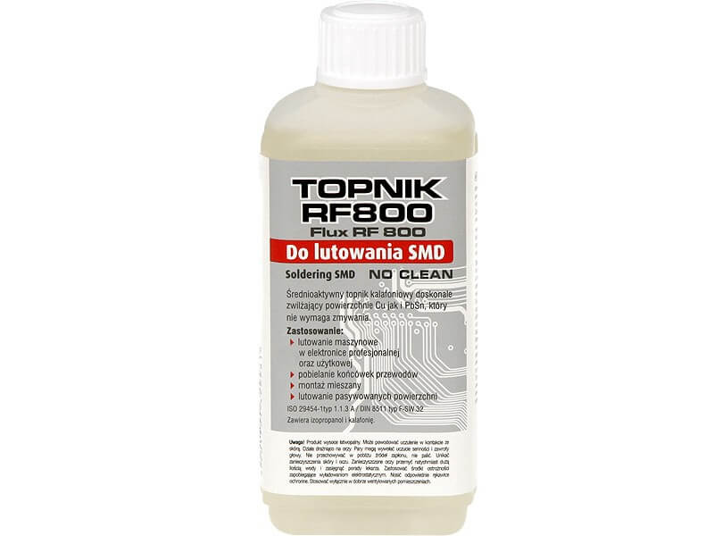 Litavimo fliusas SMD elementams 100ml nereik nuplauti