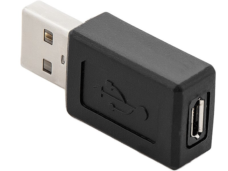 Perėjimas USB kištukas A tipo - Micro USB lizdas A tipo UAB Omedita