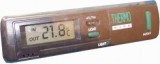 Termometras rodantis vidaus/ išorės temperatūrą su pašvietimu