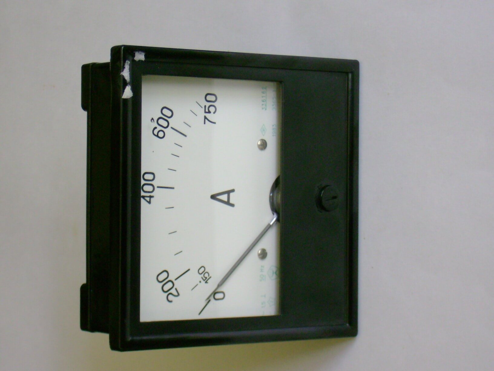 Ampermetras 750A AC (papildomai reikalingas šuntas) tikslumo klasė 1,5 ...